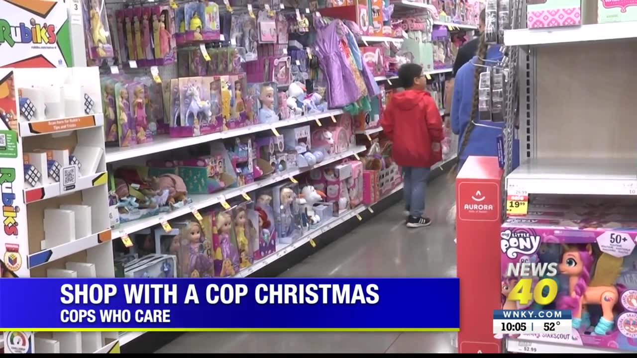 Shop with a cop, Christmas time - WNKY News 40 Television
