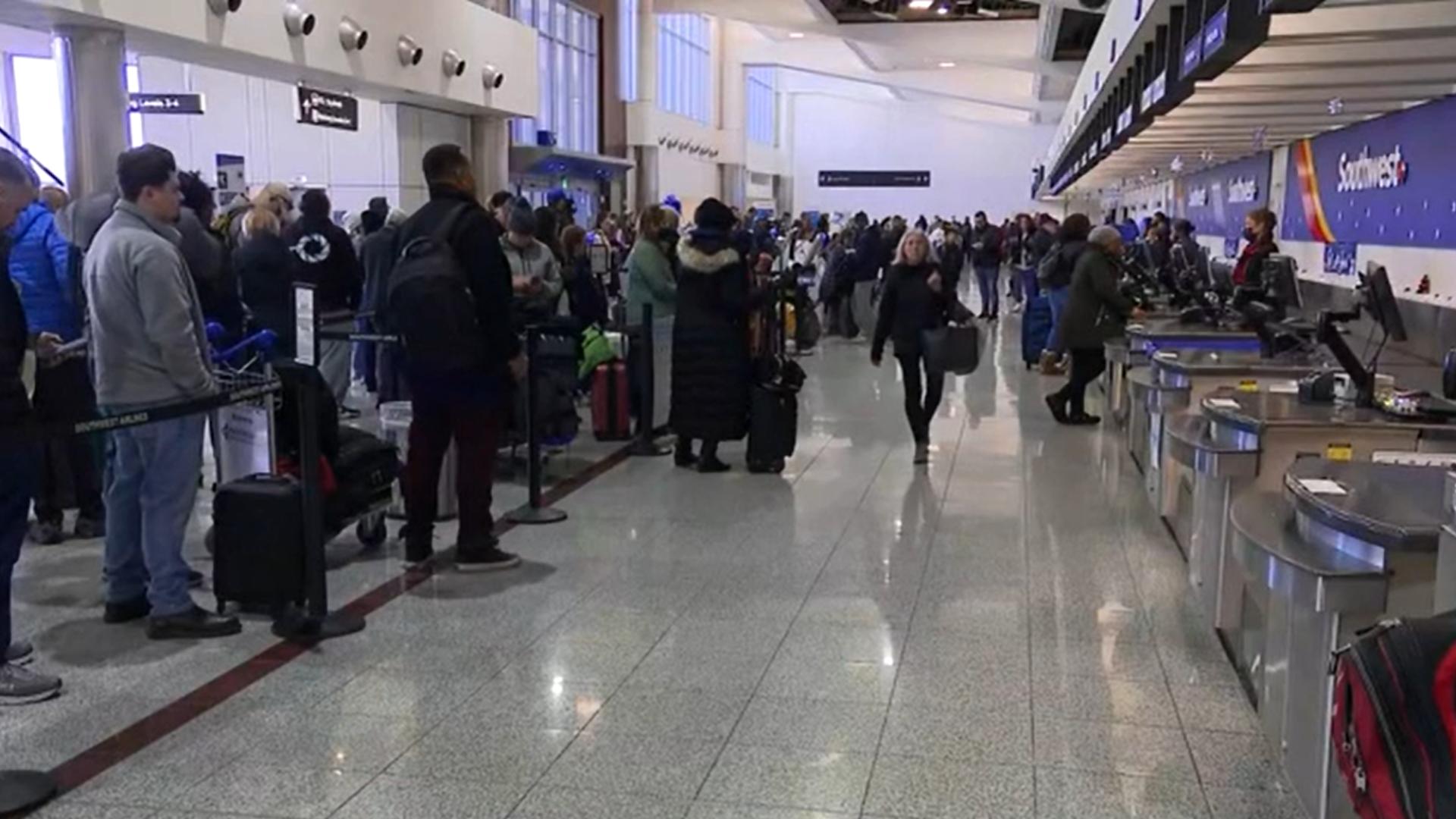 Southwest Airlines Flight Cancellations Continue To Snowball Wnky