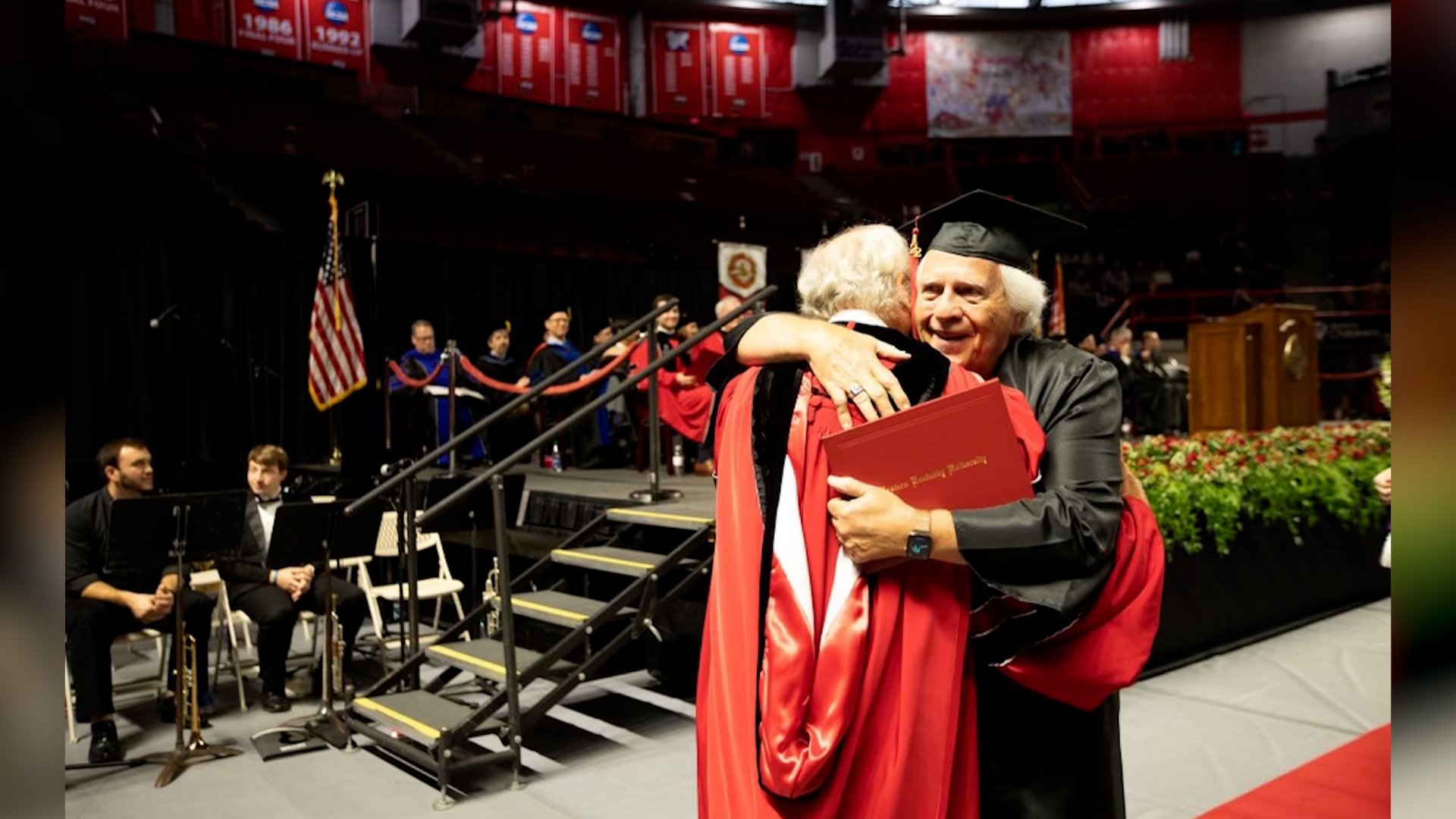 New graduate on the block: local 74-year-old CEO finally gets his ...