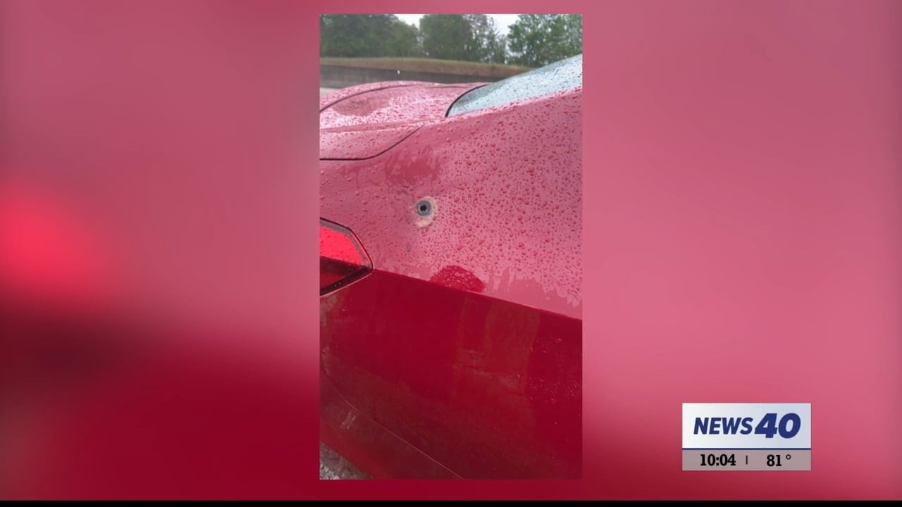 Local Womans Car Struck By Lightning Wnky News 40 Television
