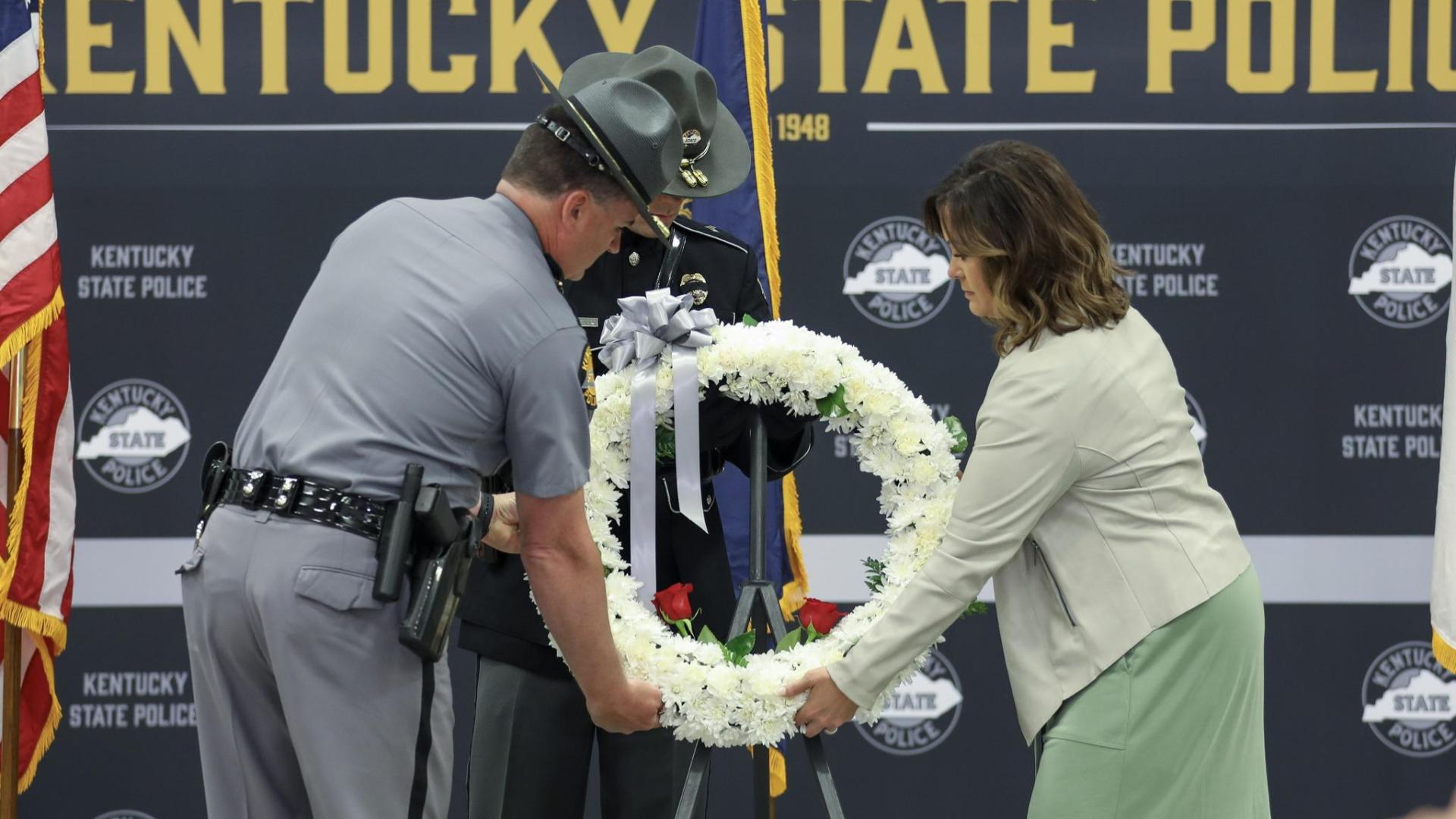 Lt. Gov. Coleman, Kentucky State Police pay tribute to fallen officers ...