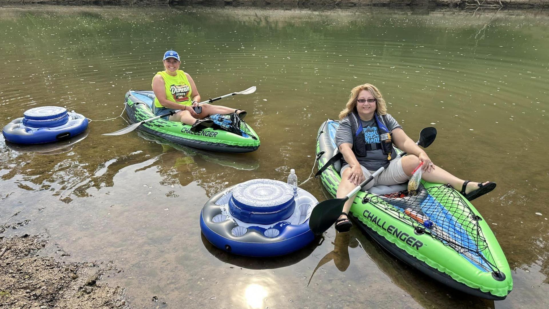 Duncan Hines Days Inaugural Duck Paddle - WNKY News 40 Television