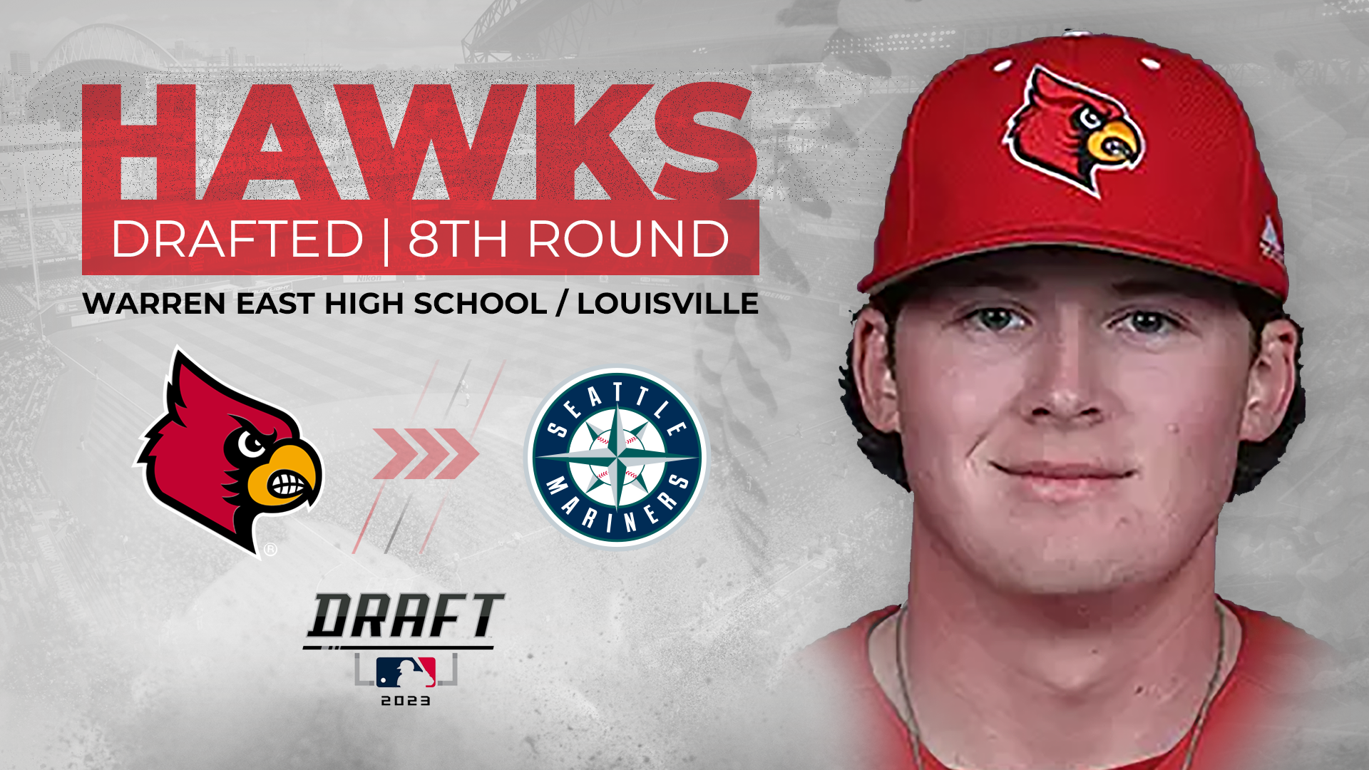 Ryan Hawks selected by Seattle Mariners in MLB Draft - WNKY News 40 ...