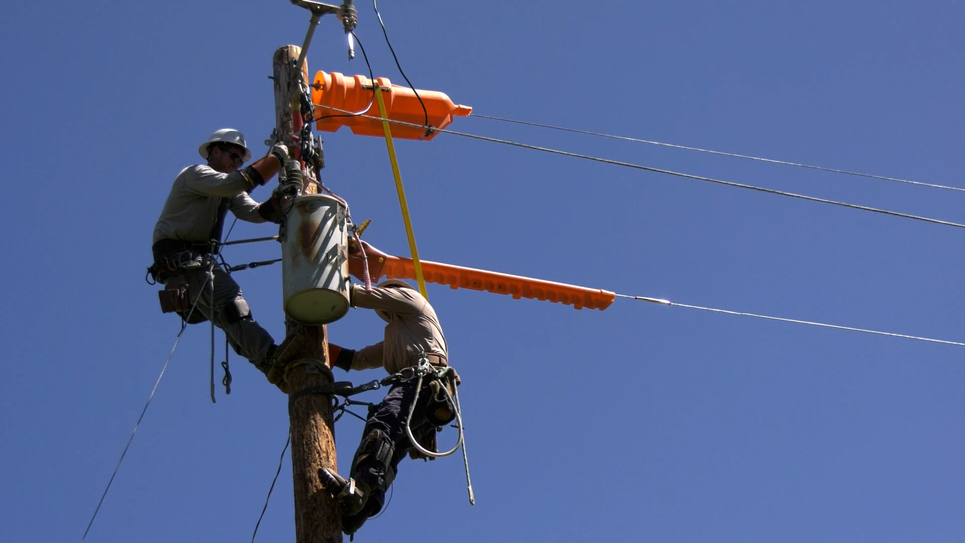 Linemen practice for rodeo in September - WNKY News 40 Television