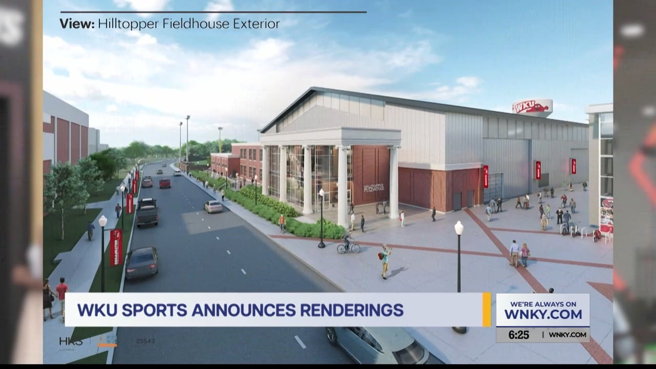 WKU Unveils Plans For Hilltopper Fieldhouse and Press Box - WNKY News ...