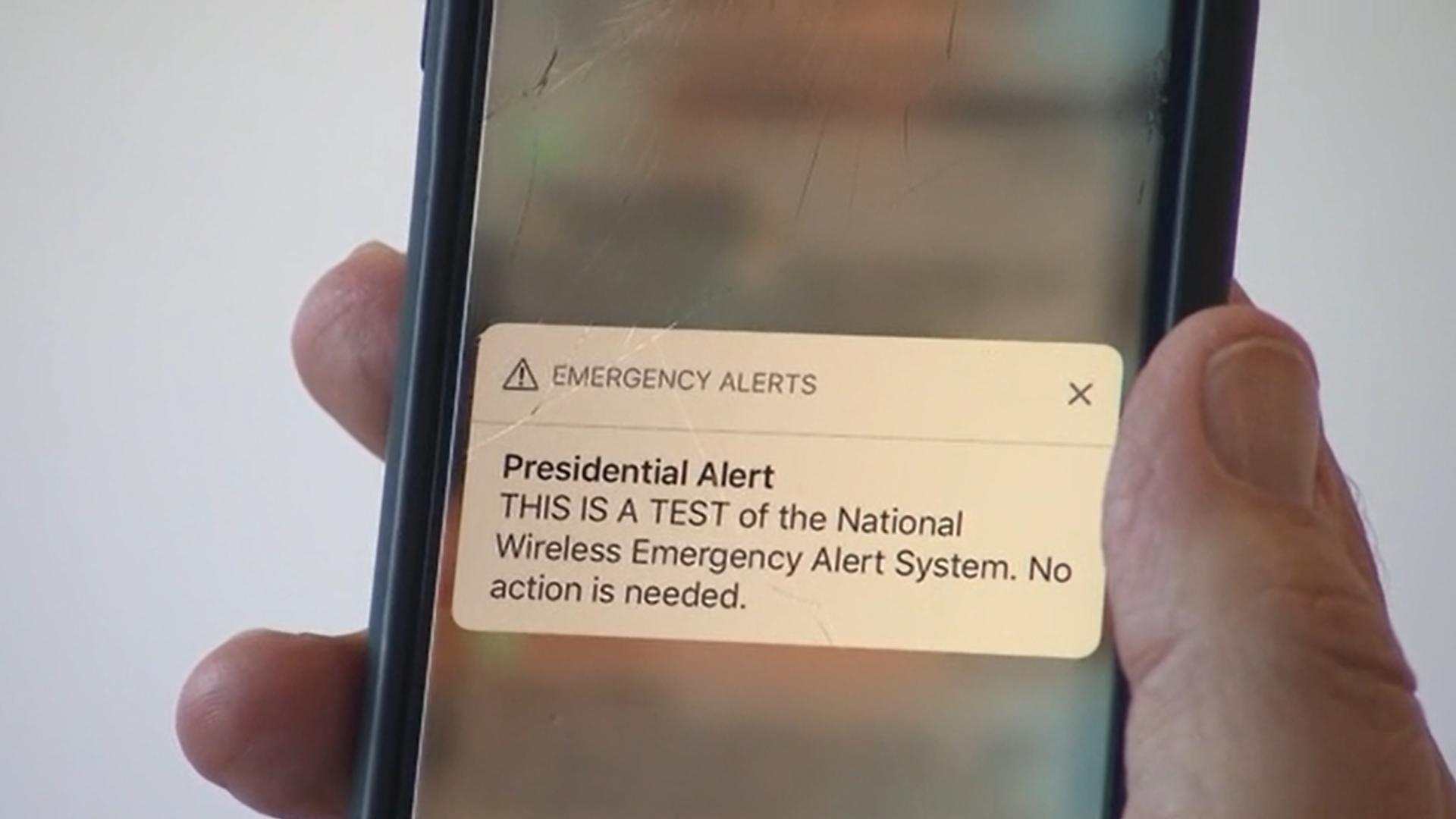 National emergency alert to be tested on cell phones, TVs and radios ...