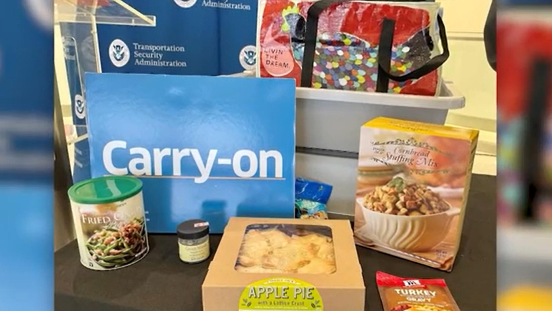 TSA dishes on what foods you can carry on planes - WNKY News 40 Television