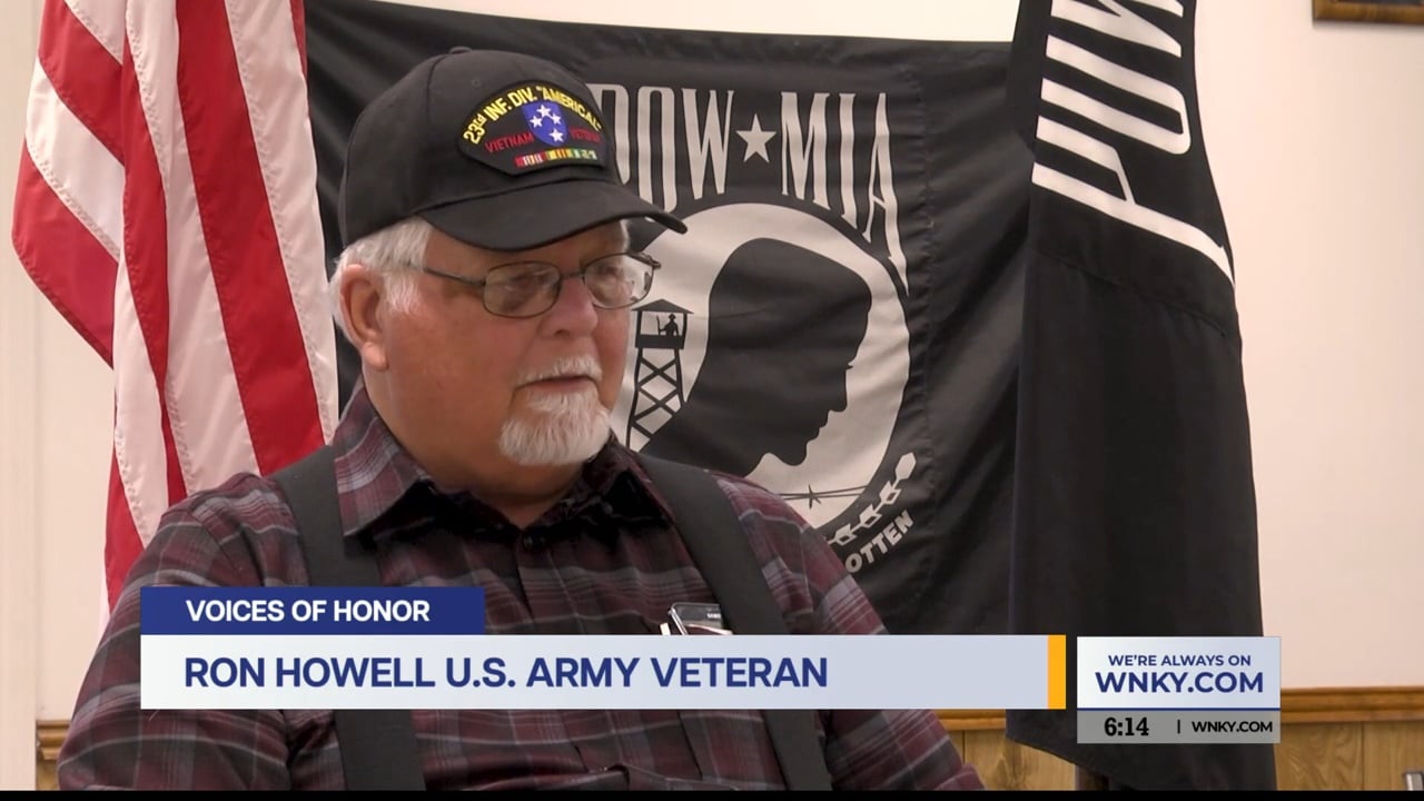 Voices of Honor: Ron Howell in the Vietnam War - WNKY News 40 Television