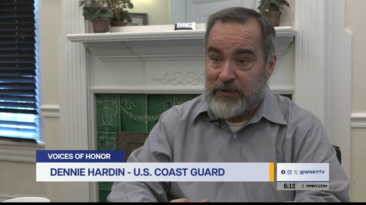 Voices of Honor: Dennie Hardin in the Coast Guard - WNKY News 40 Television