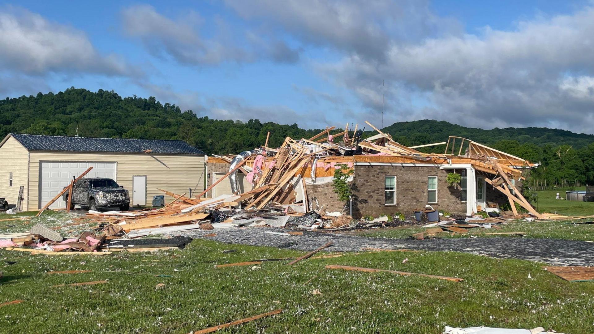 National Weather Service Louisville survey determines EF-1 tornado hit Butler, Warren counties ...