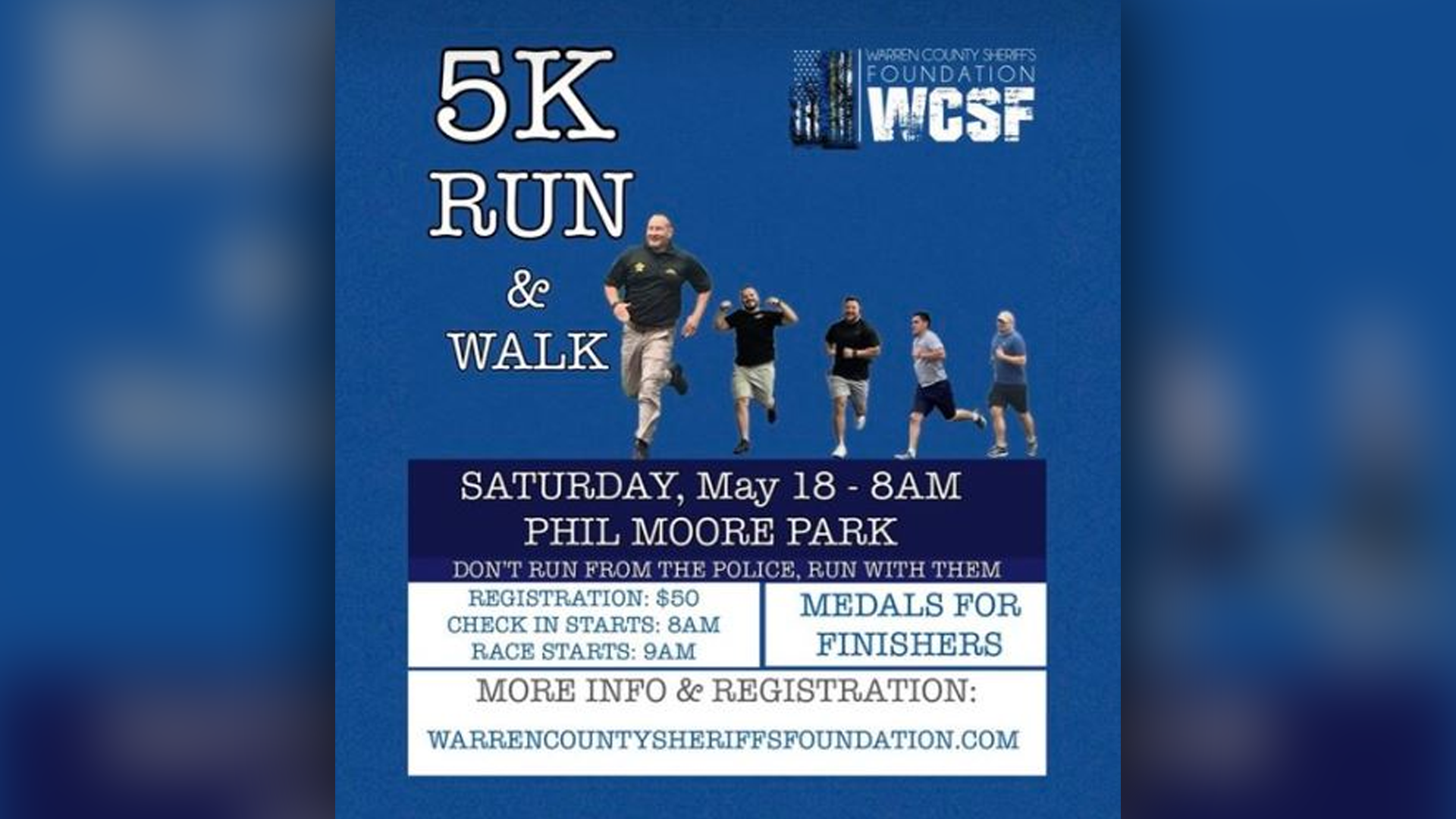 Warren Co. Sheriff's Office Foundation to host 5K - WNKY News 40 Television