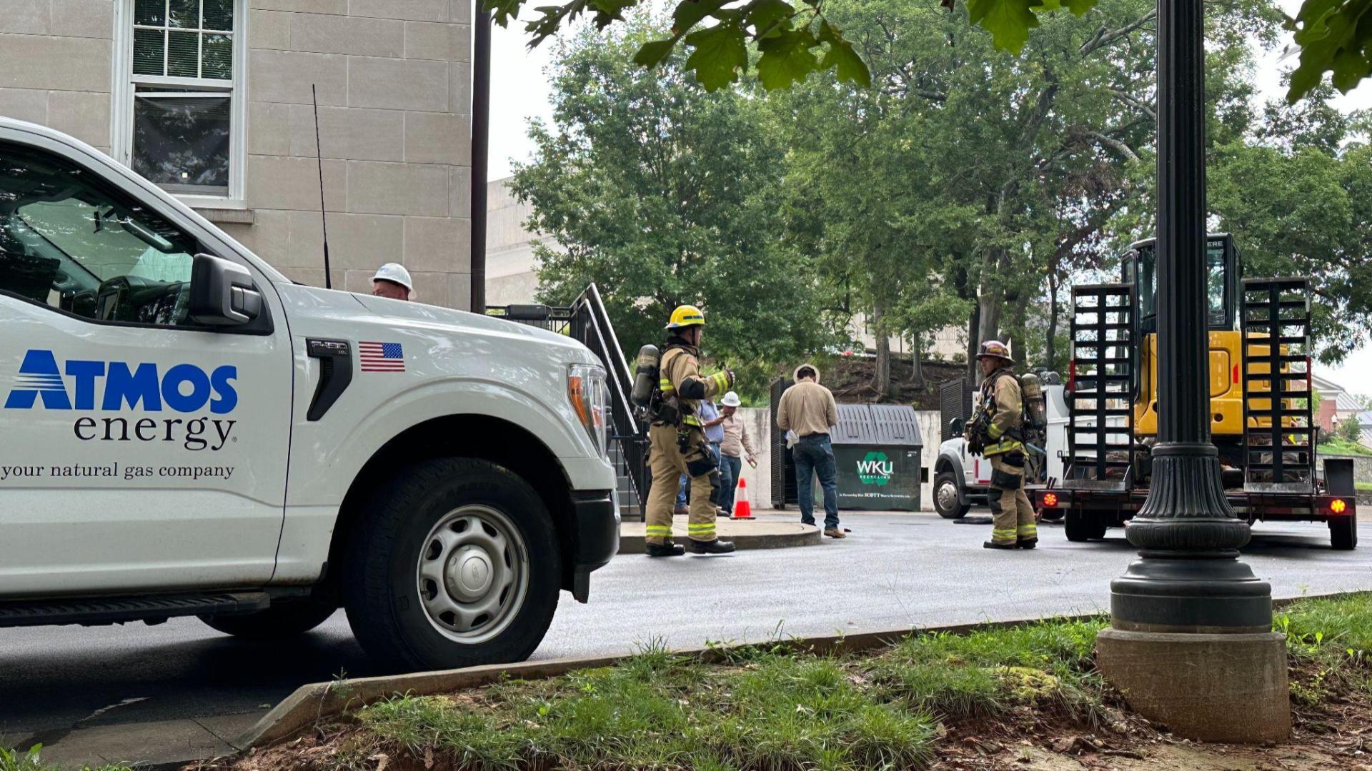 UPDATE: Repairs being completed after gas line rupture at WKU's Gatton ...