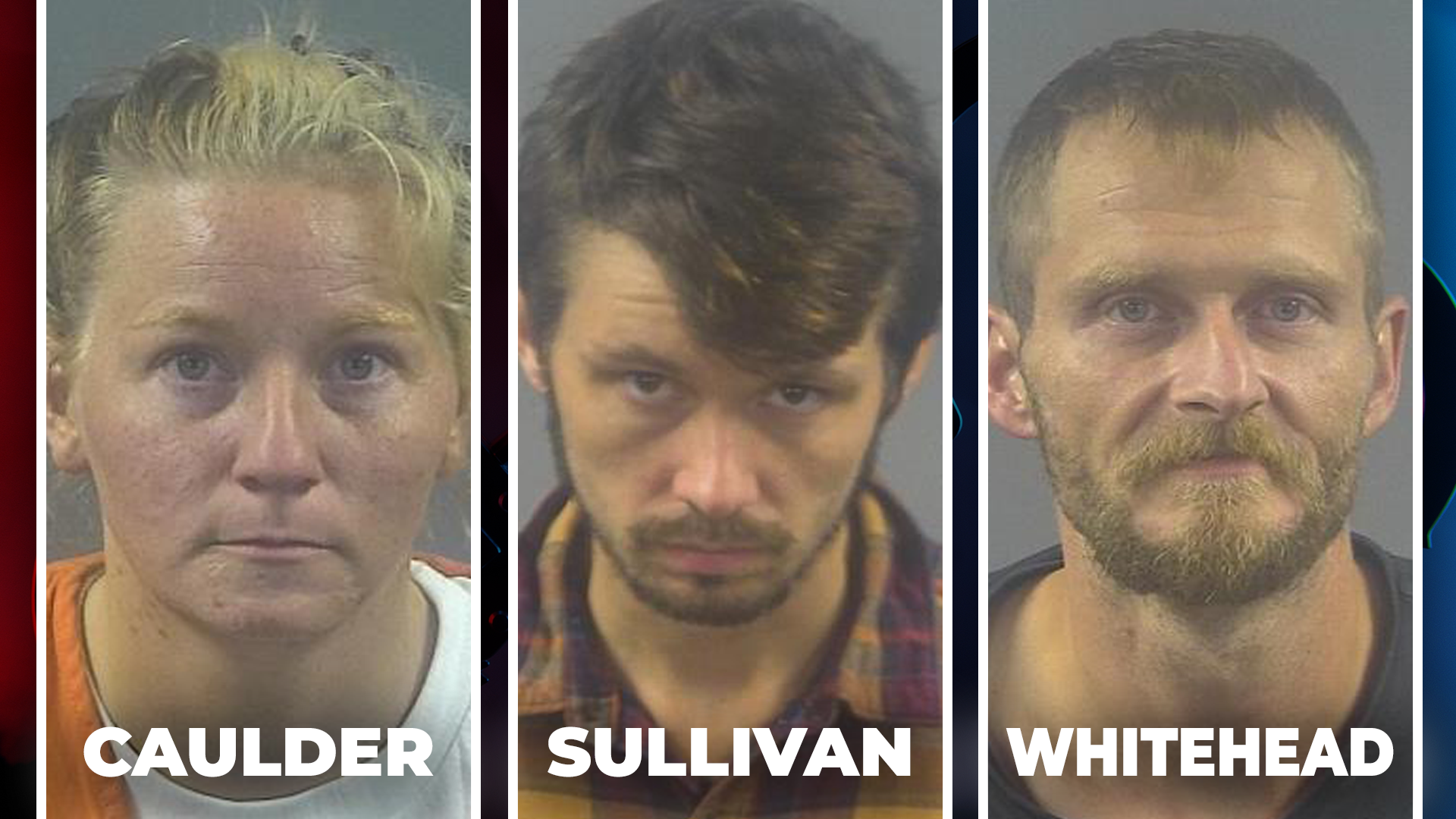 Three arrested on drug, child abuse charges following noise complaint ...