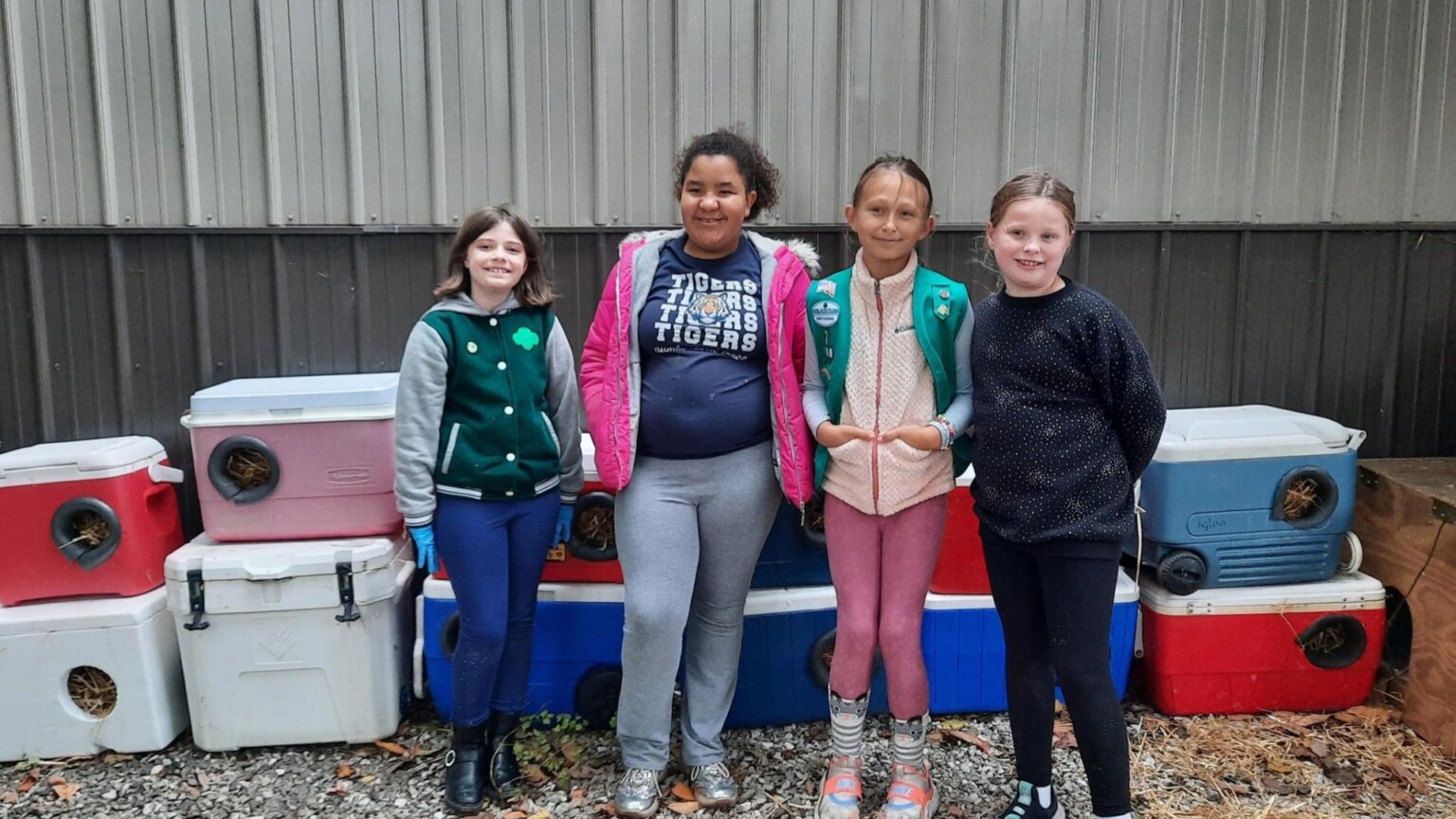 BG-WC Humane Society converting donated coolers into winter cat ...