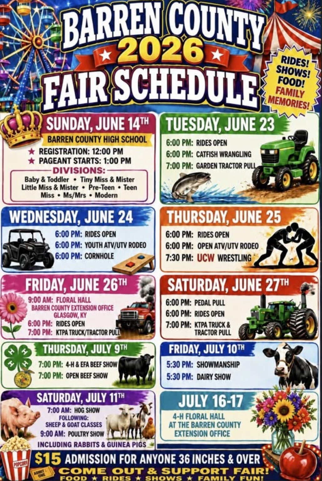 Barren County Fair runs until Saturday - WNKY News 40 Television