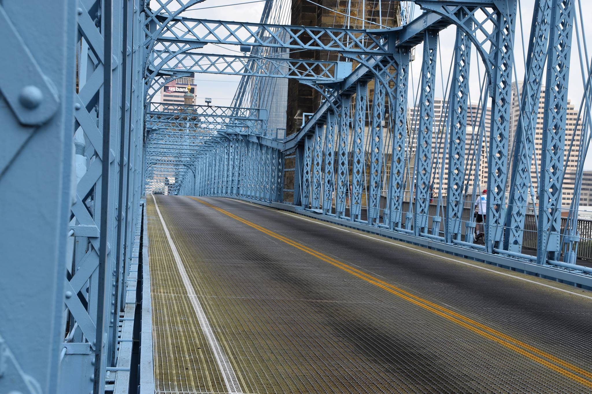 Westbound pedestrian walkway of Roebling Bridge closed Friday - ABC 36 News