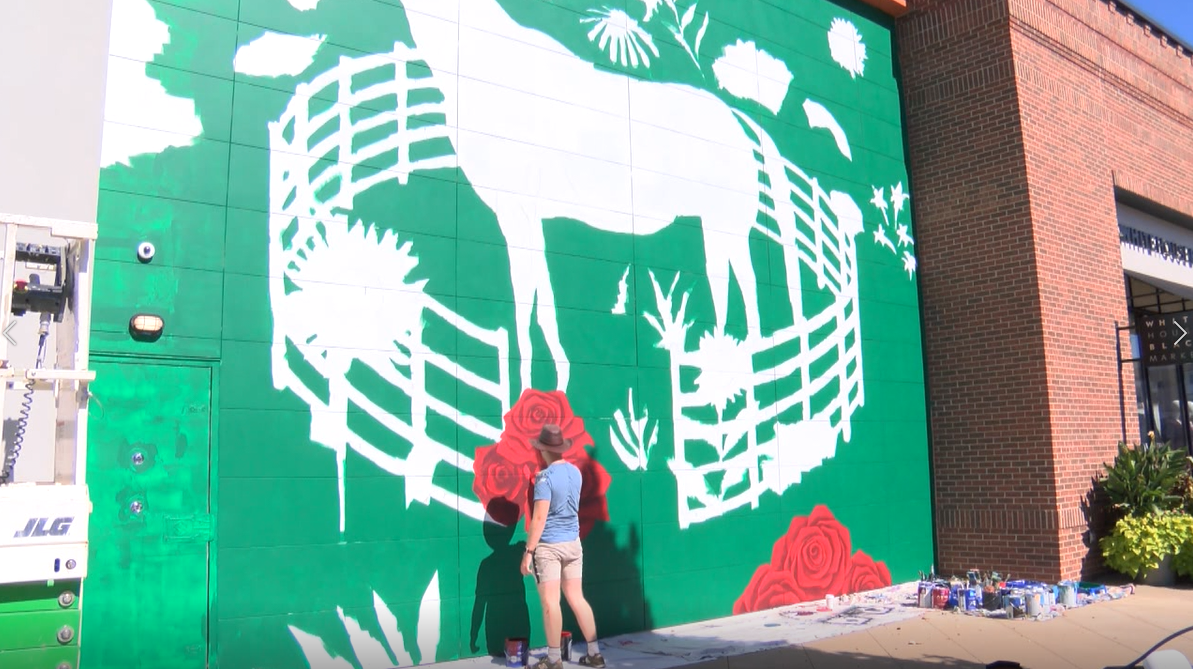 New mural coming to Summit at Fritz Farm shows off Kentucky