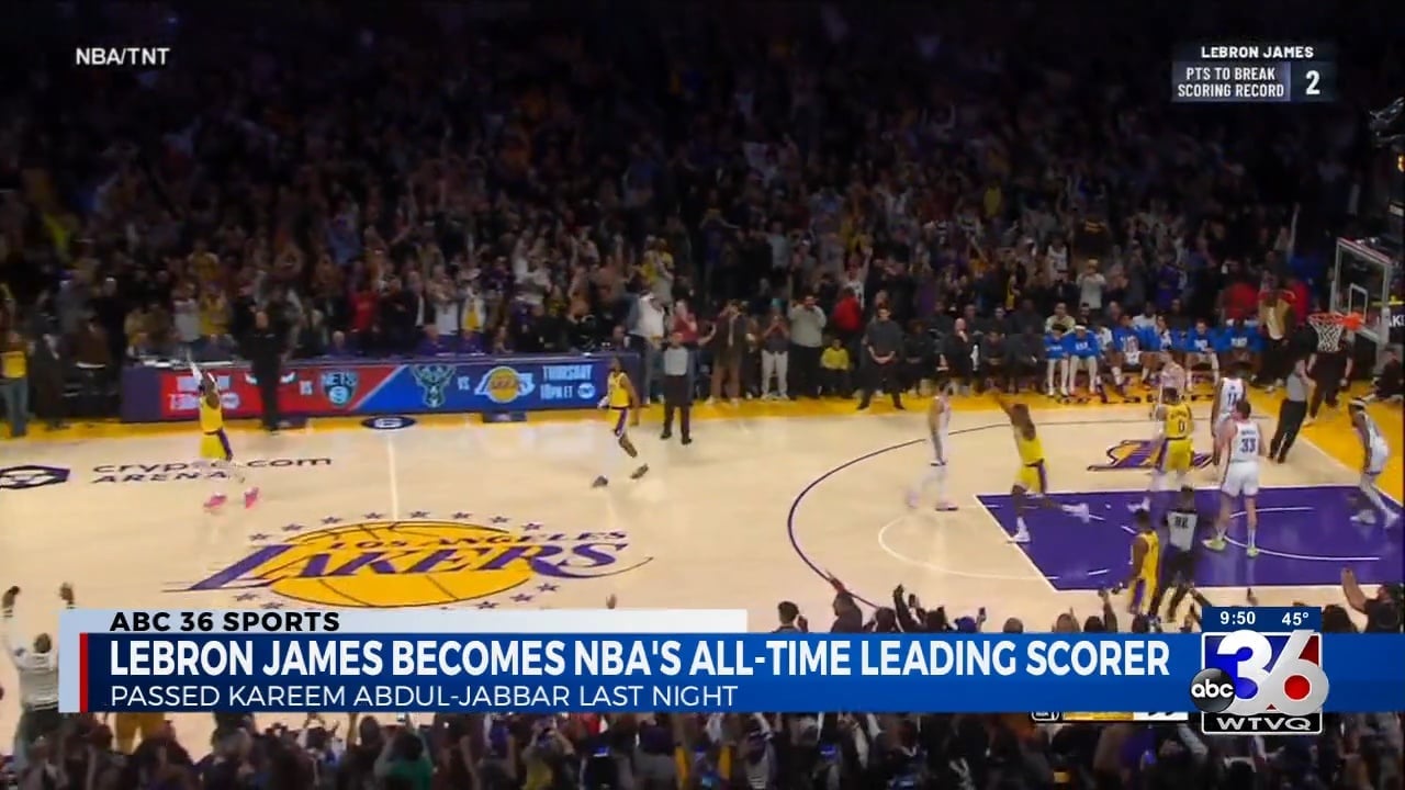 Good Day Kentucky Sports with Sara Cardona: Lebron Leading Scorer, Cats ...