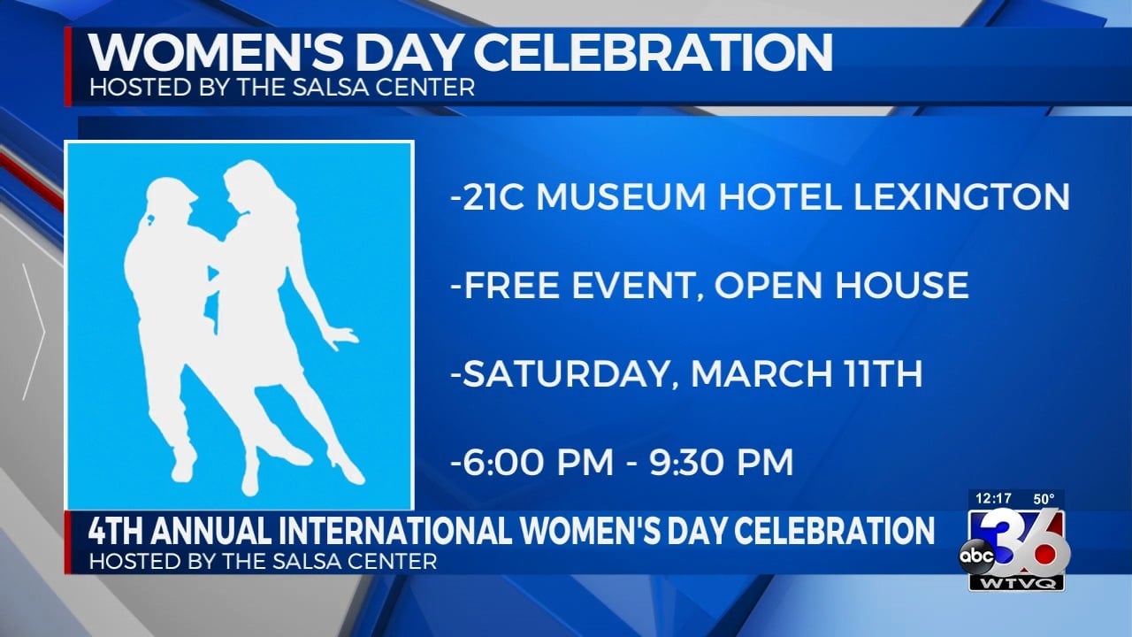 News at Noon Guest Reena Reyes with the Salsa Center 3/9/23 - ABC 36 News