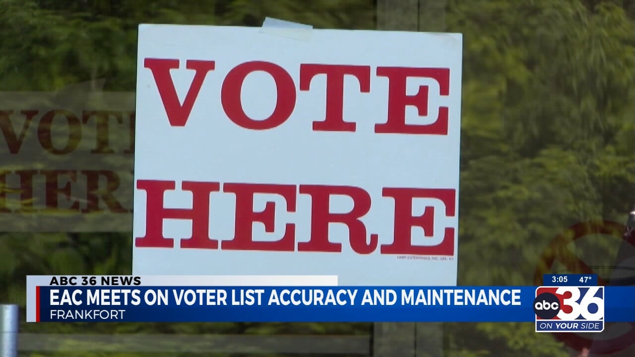 Election Assistance Commission talks voter list accuracy, maintenance