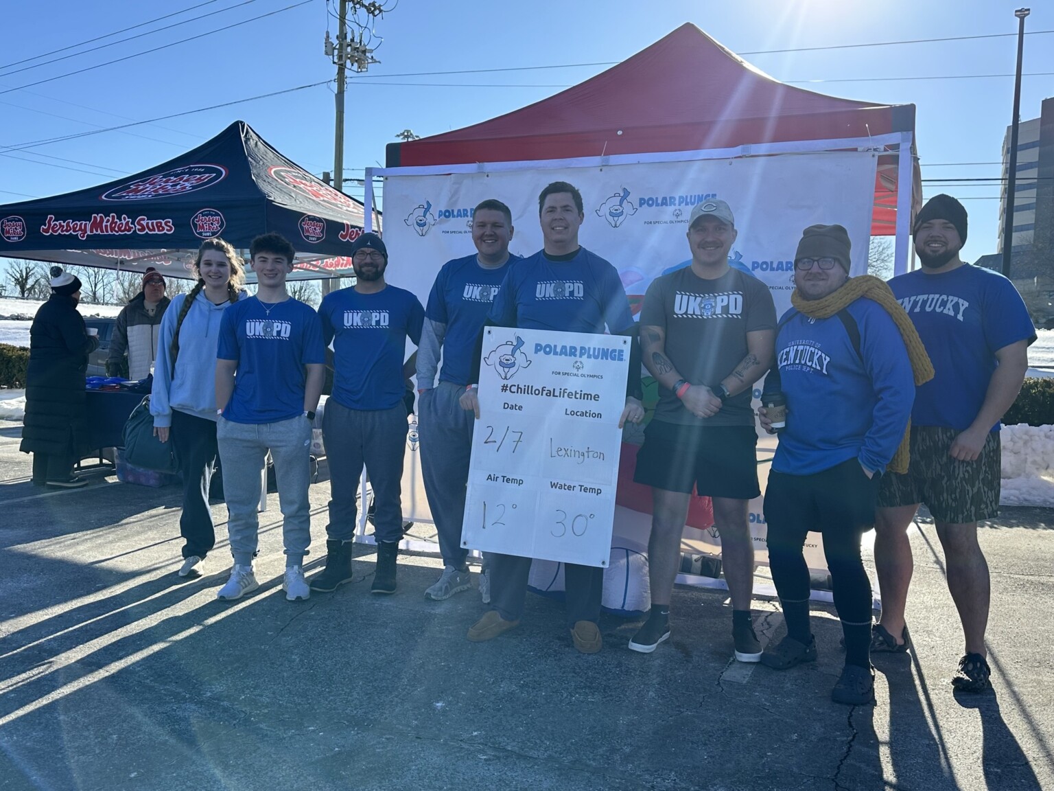 UK Police Department Takes Top Spot at 2026 Lexington Polar Plunge - WTVQ