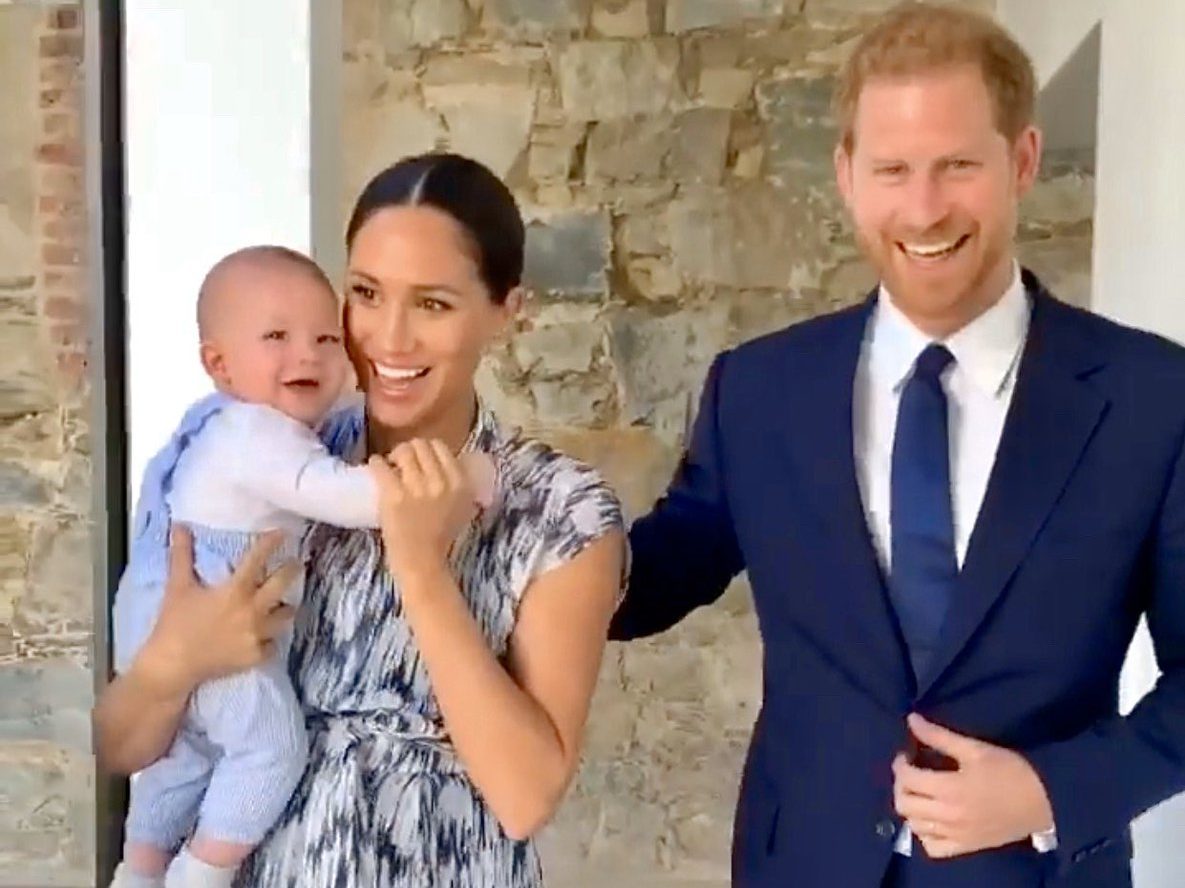 Baby Archie makes rare public appearance in South Africa - WWAYTV3