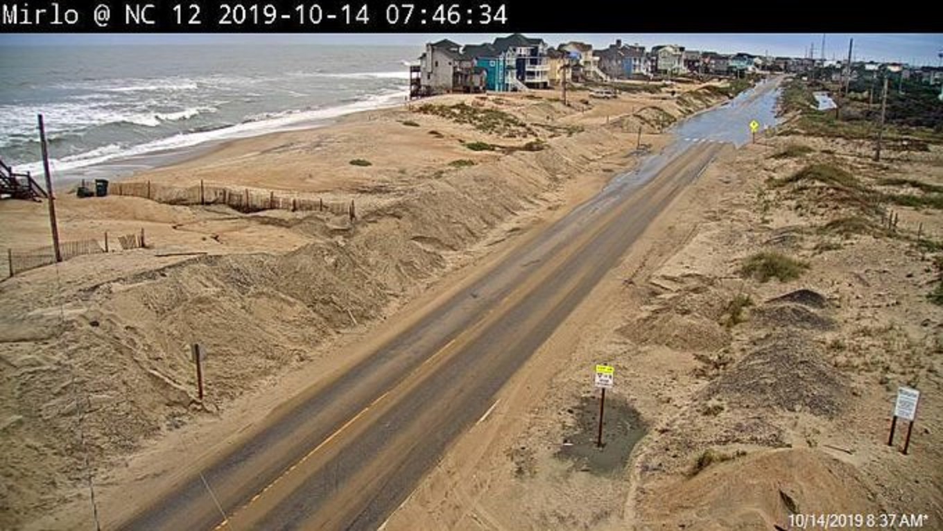 NCDOT reopens NC-12 after ocean overwash closed it for days - WWAYTV3