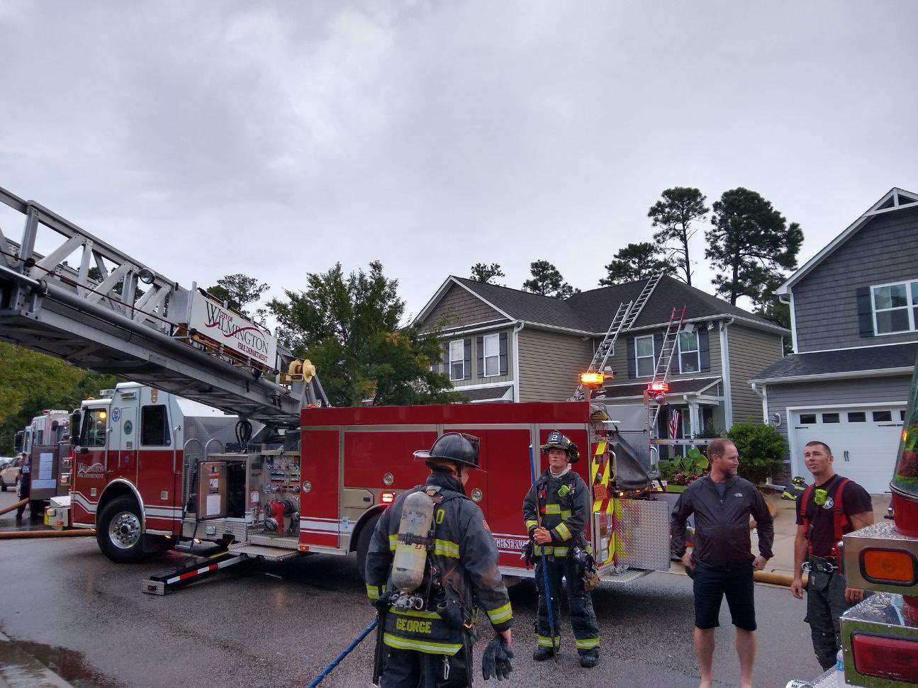 Wilmington Fire Department: Lightning strike sparks house fires - WWAYTV3