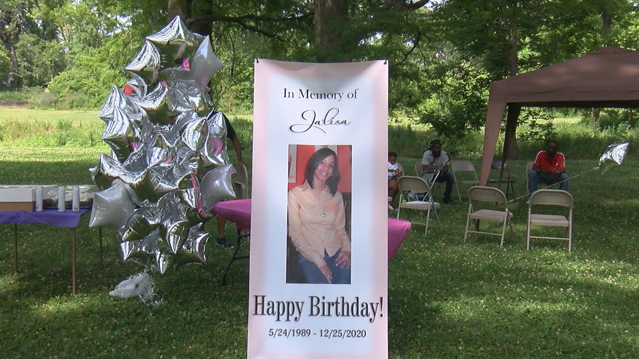 Birthday memorial held for Jalisa Bellamy, who was murdered on ...
