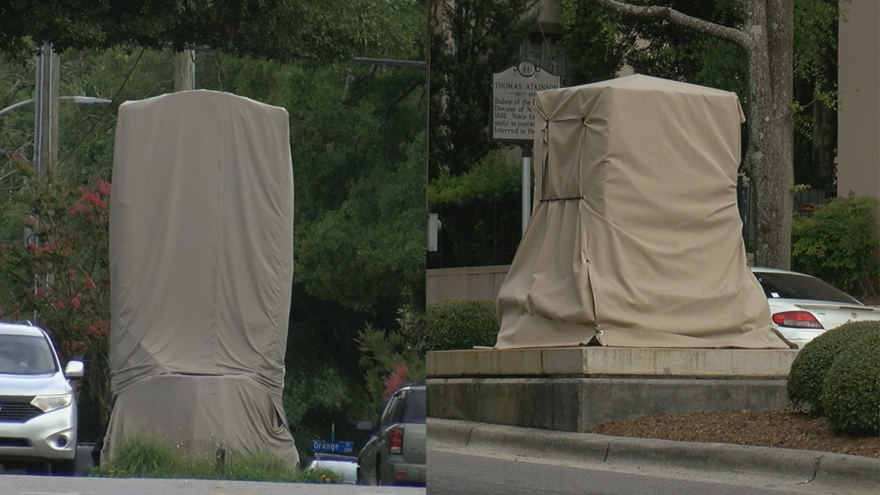 Controversial confederate statues removed one year ago, what now? - WWAYTV3