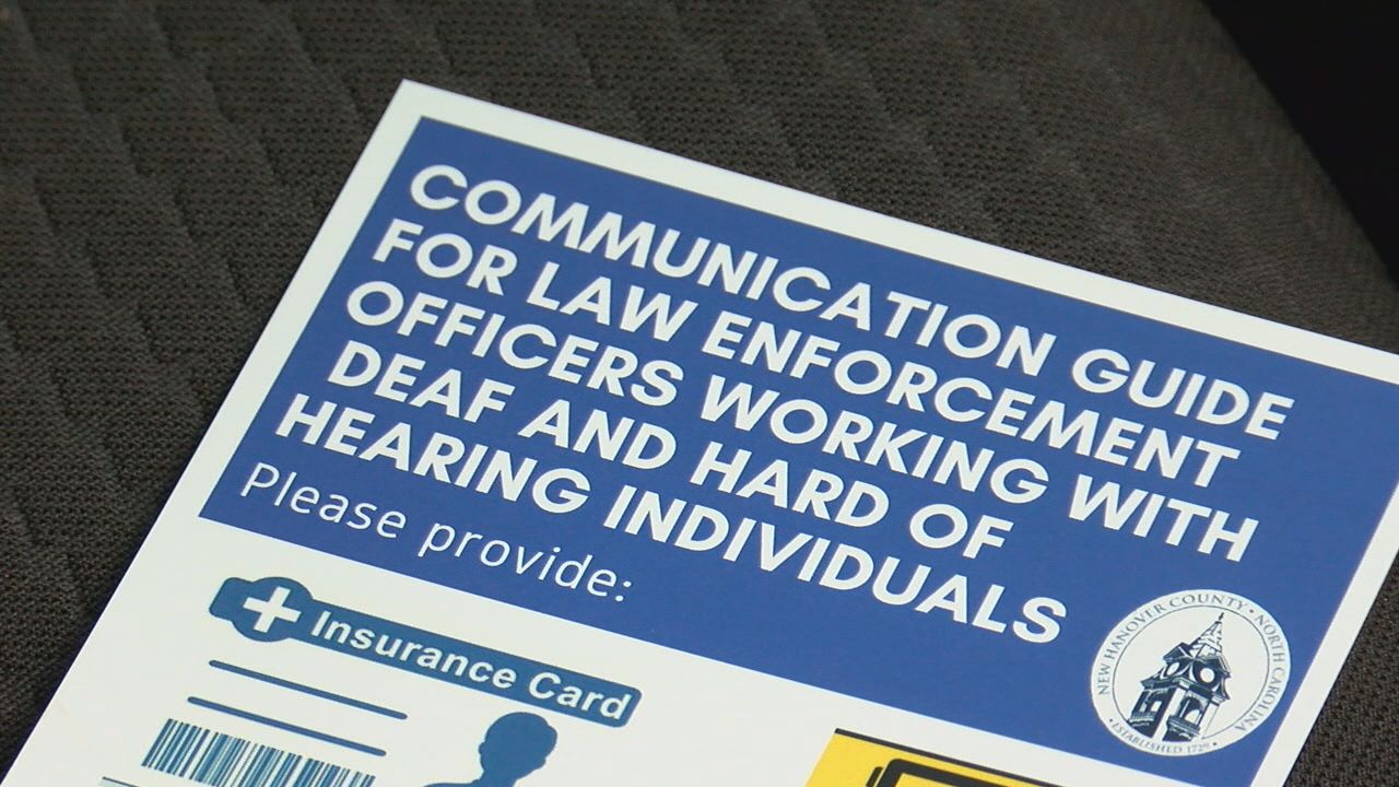 Local law enforcement agencies given cards to help communicate with ...