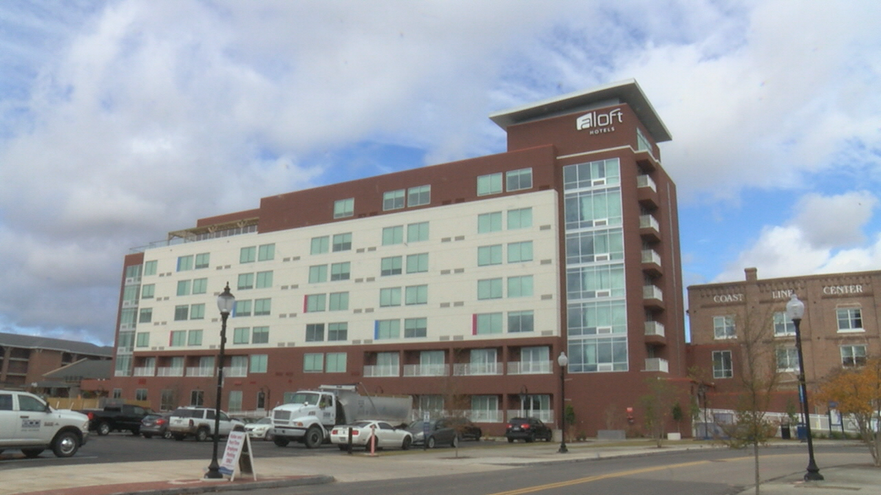 Aloft Wilmington at Coastline Center opens in downtown Wilmington - WWAYTV3