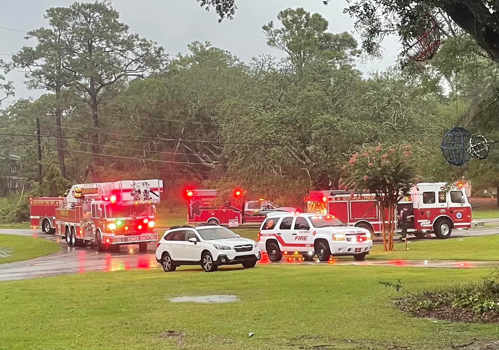 No injuries reported after house struck by lightning in Southport - WWAYTV3