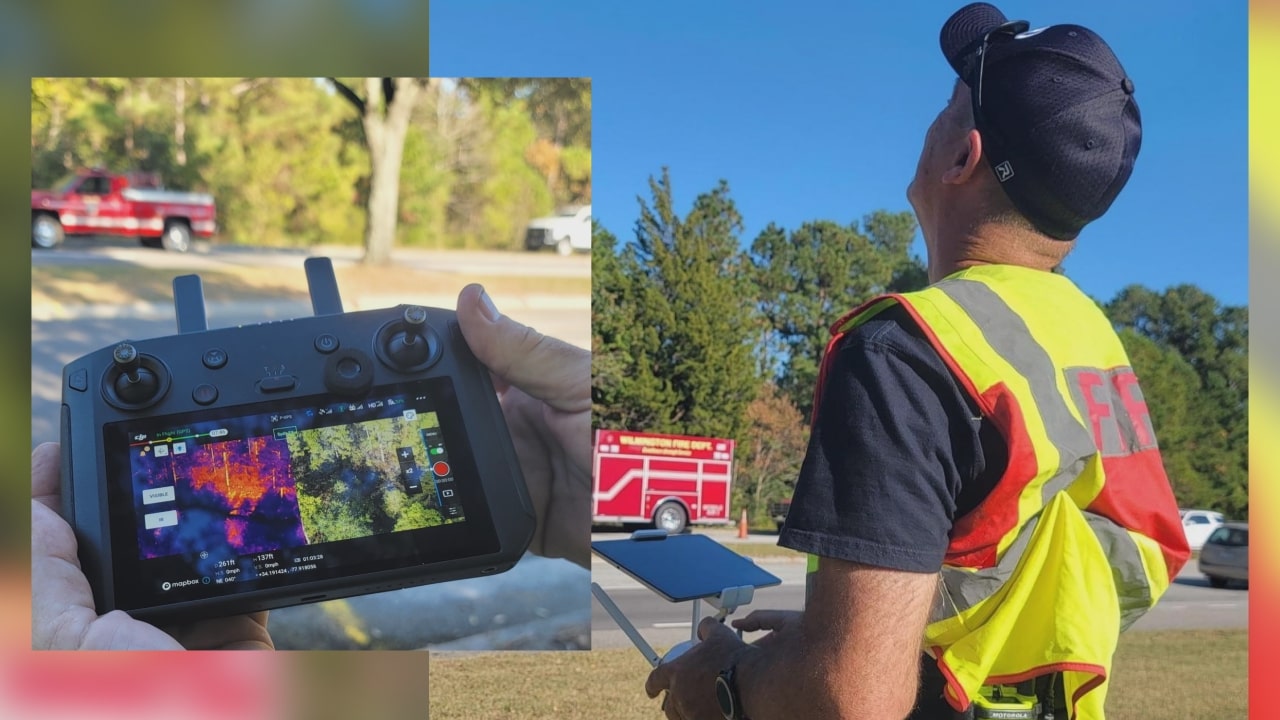 Wilmington Fire Department uses drone for first time at fire scene ...