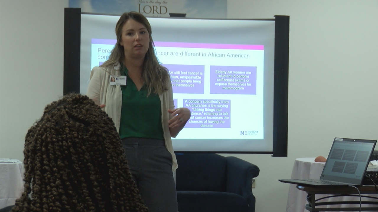 Wilmington church hosts Novant Health breast cancer awareness workshop ...