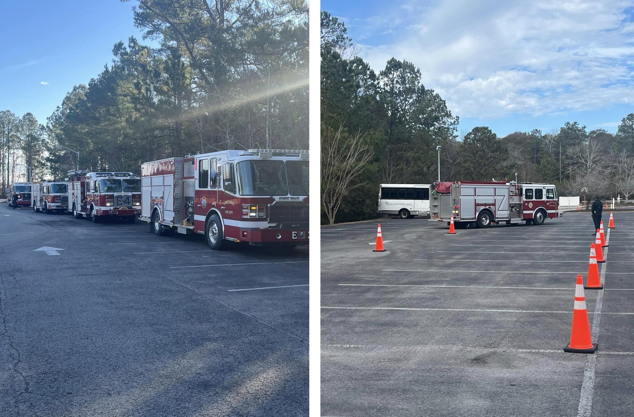 Sunset Beach fire truck drivers undergo 'rigorous' training program ...