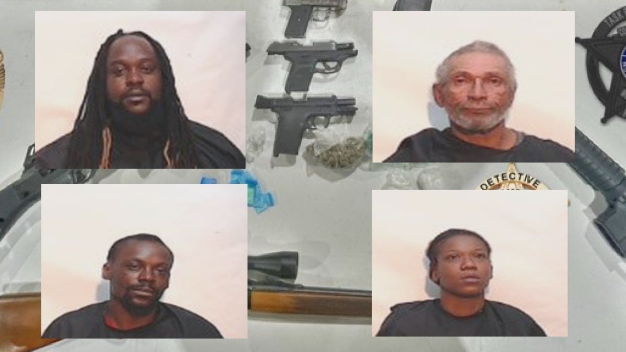 Four People Arrested In Columbus County On Drug Firearm Charges Wwaytv3