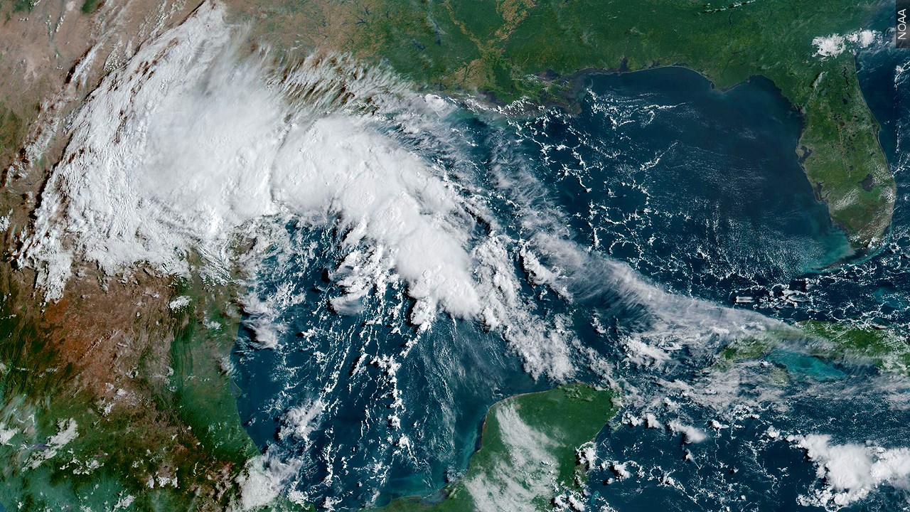 Tropical Storm Harold makes landfall in Texas, marking the first US ...