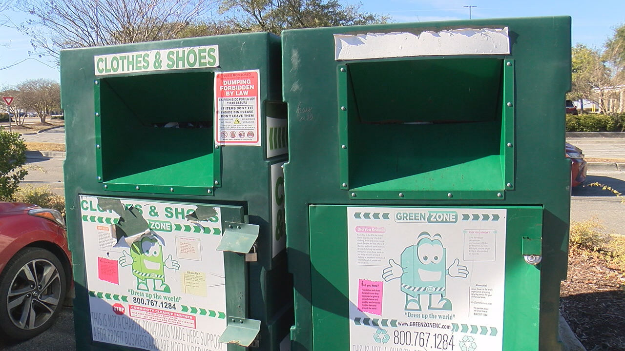 Textile recycling bins offering an alternative way for people to ...