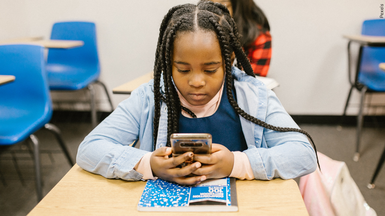 Kids are using phones in class, even when it’s against the rules ...
