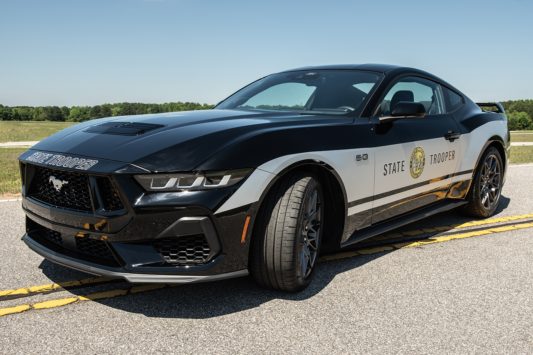 Highway Patrol adds 2024 Mustang to their fleet of vehicles - WWAYTV3