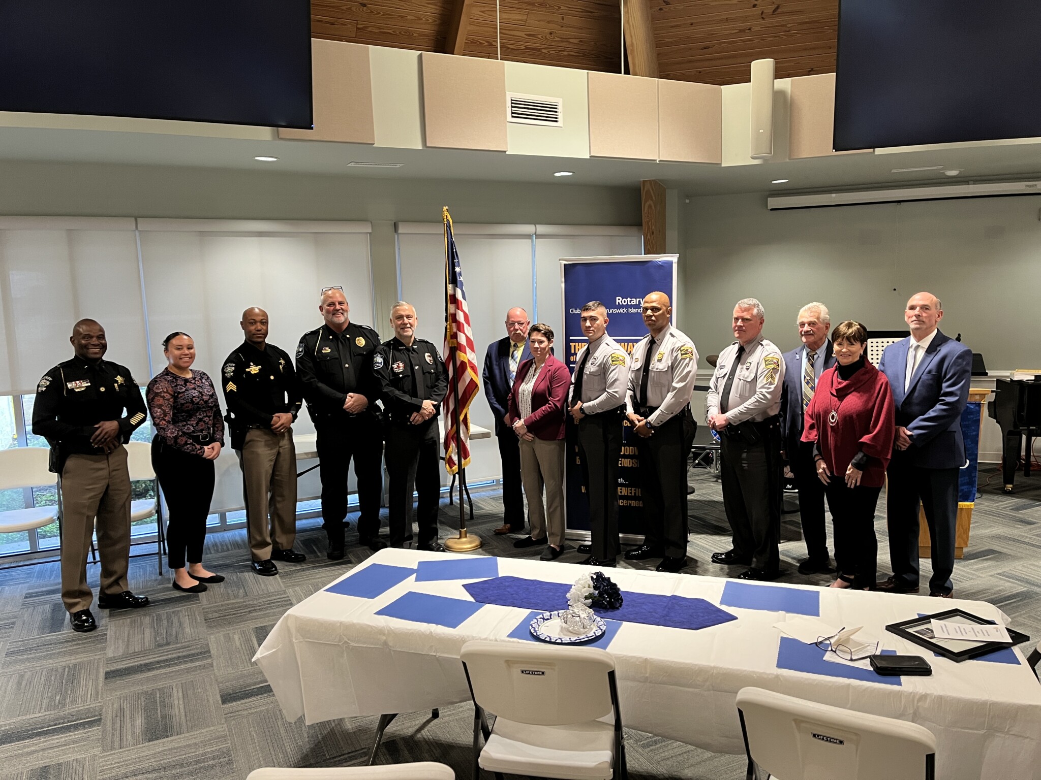 South Brunswick Islands Rotary Club honors local law enforcement on ...