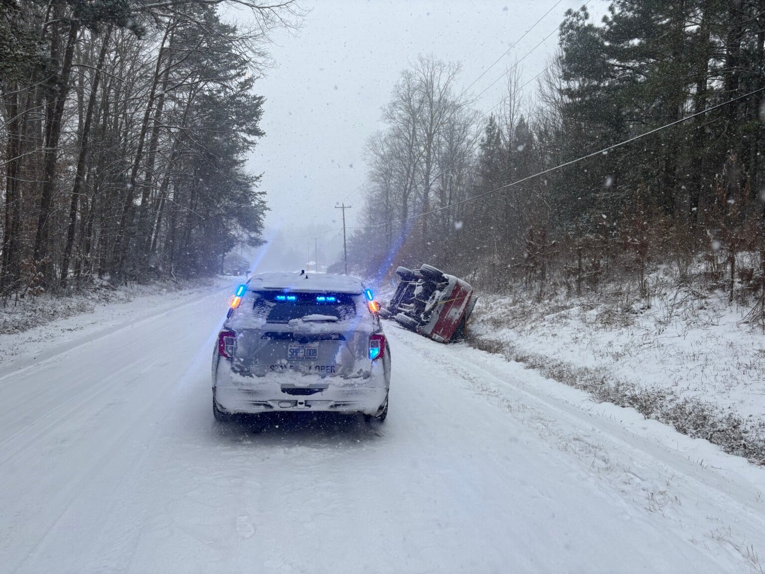 Highway Patrol reports 750 crashes statewide by 6pm during winter storm ...