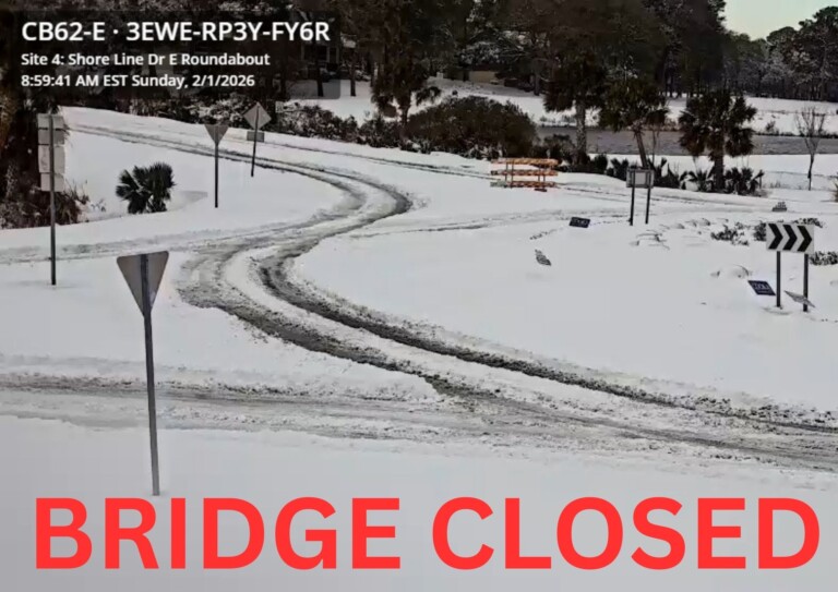 Sunset Beach Bridge closed due to deteriorating road conditions - WWAYTV3