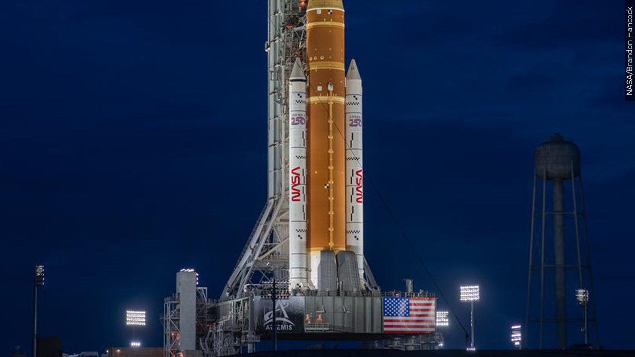 NASA begins fueling rocket to launch astronauts on the first lunar trip ...