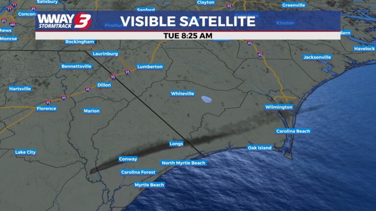 Smoke across Cape Fear area likely linked to South Carolina fire - WWAYTV3