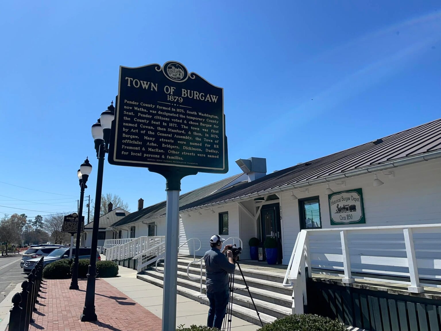 Historic Burgaw Train Depot Reborn as Community Center After Decades of ...
