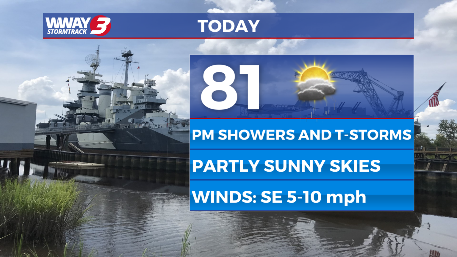 Cold front brings rain chances for Monday - WWAYTV3