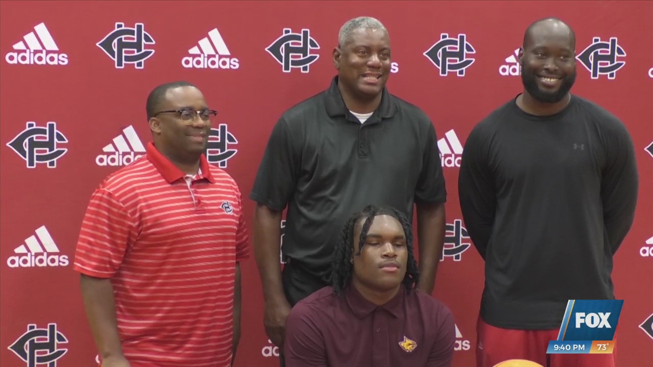 Harrison Central Basketball’s Carlous Williams signs with PRCC - WXXV ...