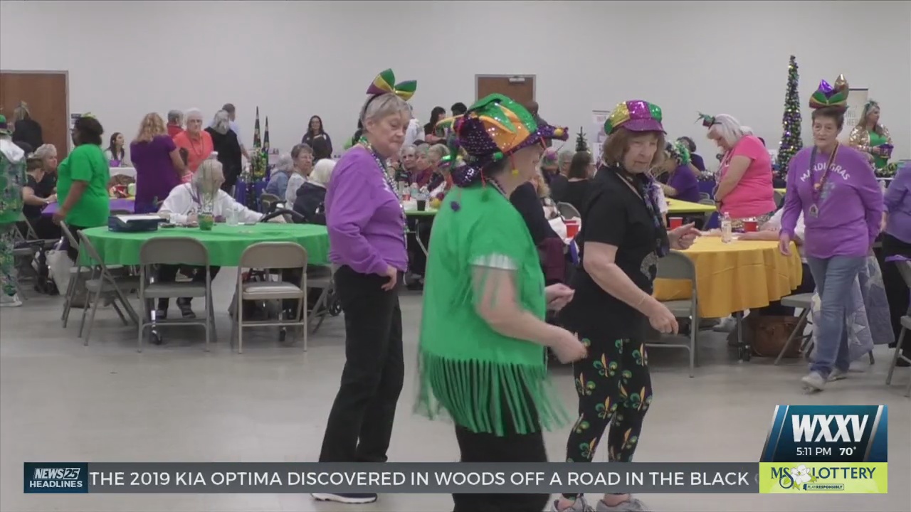 Seventh annual Mardi Gras Mambo at Lyman Community Center - WXXV News 25